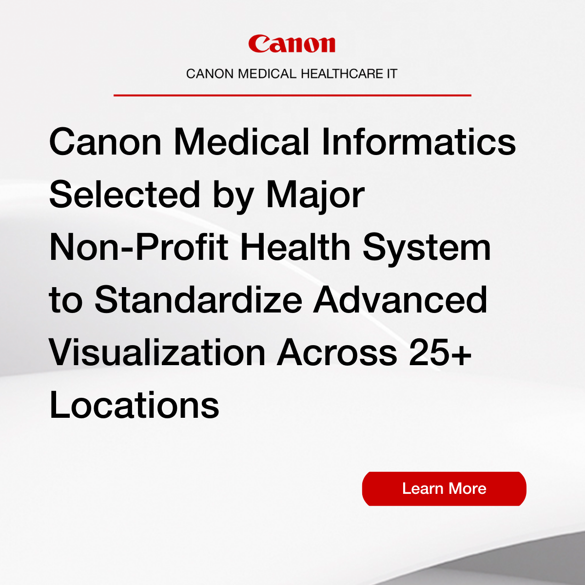 Canon Medical Informatics Selected by Major Non-Profit Health System to ...